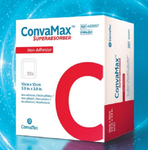 N: DRESSING CONVAMAX 3.9X3.9IN NONADHESIVE WOUND SUPERABSORB - 321939