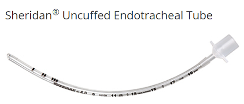 N: TUBE ENDOTRACHEAL 4.5MM UNCUFFED MURPHY EYE STERILE - 460659