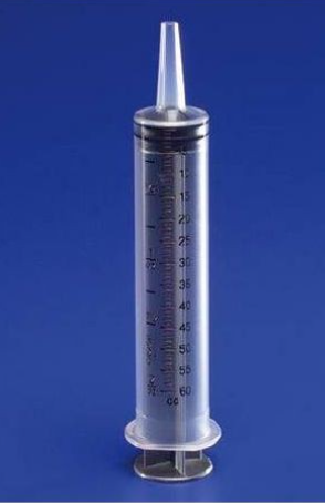 N: SYRINGE ONLY 60CC CATHETER TIP MONOJECT STERILE - 847152