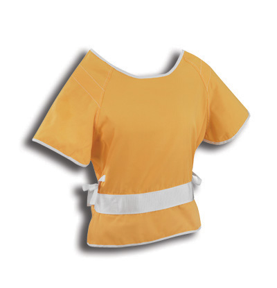 N: RESTRAINT JACKET SMALL YELLOW KNOTLESS HEELBO ICU RESTRAINT - 493734