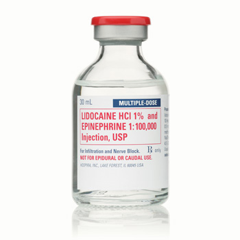 LIDOCAINE EPINEPHRINE 1-0.001% 20ML MULTI DOSE VIAL - 209868